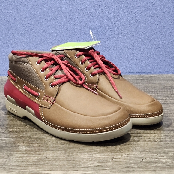 CROCS | Shoes | Crocs Mens Beach Line Boat Chukka Boot Size ...